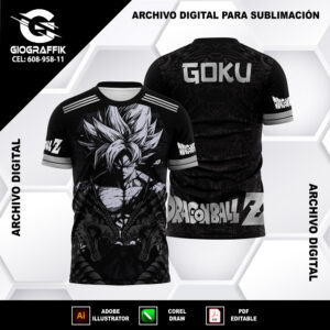 DBZ GOKU BLACK GRUNGE - Giograffik