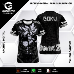 DBZ GOKU BLACK GRUNGE - Giograffik